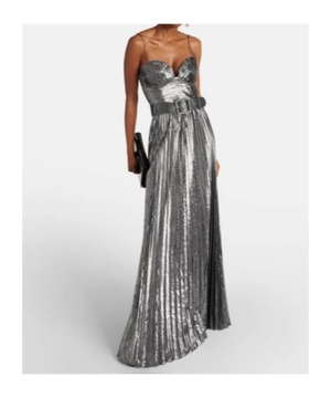 Rebecca Vallance Lumi Pleated Gown