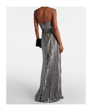 Rebecca Vallance Lumi Pleated Gown