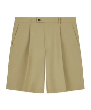 Emporio Armani Belt Loop Shorts - Light Brown