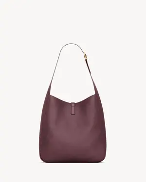 Saint Laurent Le 5 À 7 Bag In Grained Leather - Corps Red