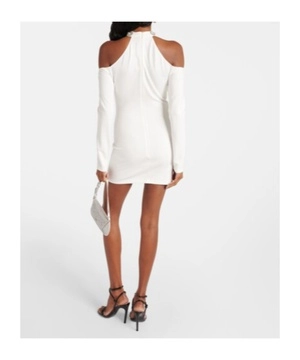 David Koma Bridal Crystal-embellished Minidress