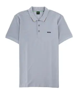 Hugo Boss Monogram-pattern Polo Shirt