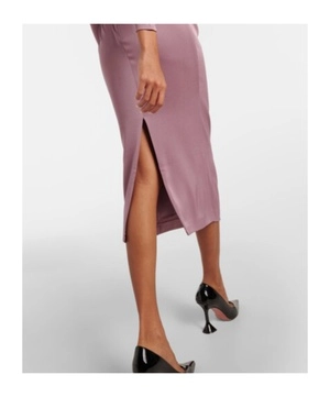 Alex Perry Satin Midi Dress