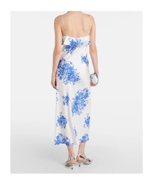 RODARTE Floral Silk Slip Dress