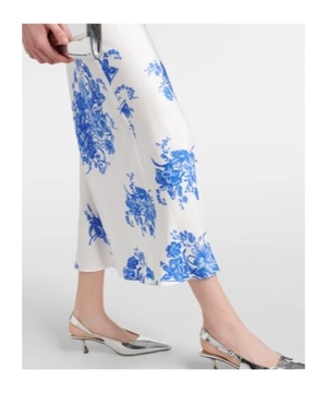 RODARTE Floral Silk Slip Dress