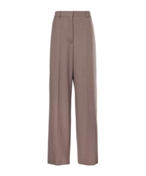 Stella McCartney Wool Wide-leg Pants - Gray