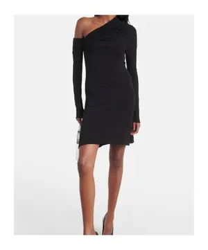 COURREGES Twist One-shoulder Dress
