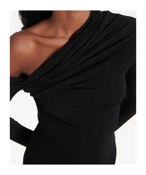 COURREGES Twist One-shoulder Dress