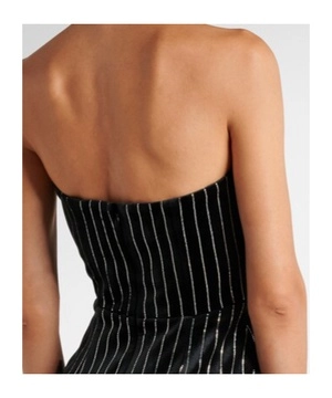 Alex Perry Embellished Strapless Minidress