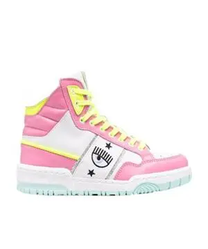 CHIARA FERRAGNI Bold Eye High-top Sneakers