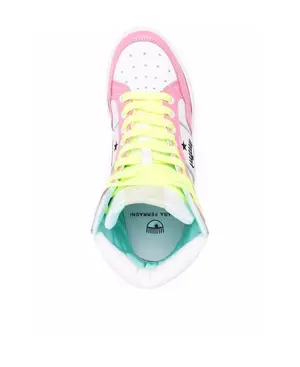 CHIARA FERRAGNI Bold Eye High-top Sneakers