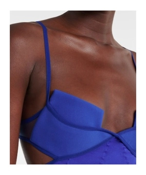 NENSI DOJAKA Silk Minidress