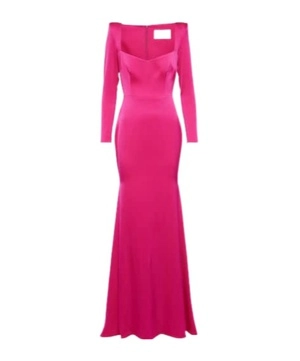 Alex Perry Satin Gown - Pink