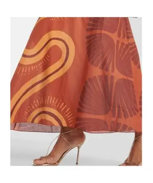 Johanna Ortiz Cotton Maxi Dress