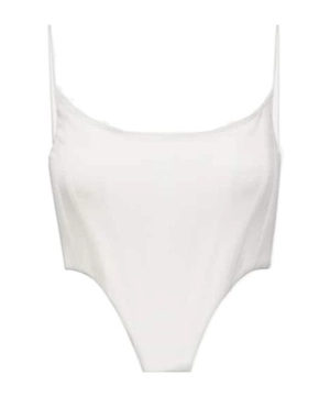 Alex Perry Corset Top - White
