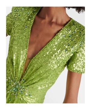 Jenny Packham Momoka Sequined Tulle Gown