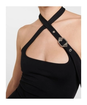Attico Jersey Midi Dress