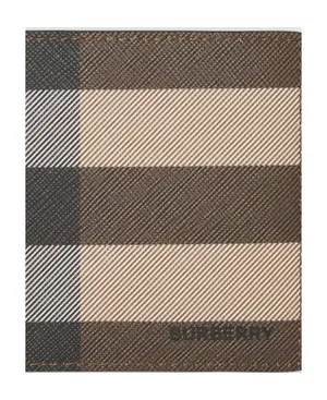 Burberry Checked Bi-fold Wallet