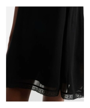 Posse Priscilla Lace-trimmed Silk Mini Dress - No