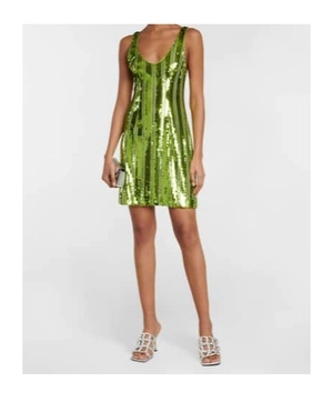 Galvan Embellished Minidress