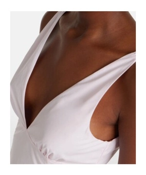 Posse Lindie Cotton Poplin Midi Dress