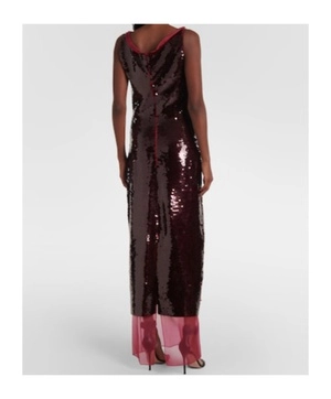 EMILIA WICKSTEAD Nehemia Sequined Layered Gown