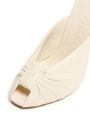 Chloé Logo High-heeled Sandals