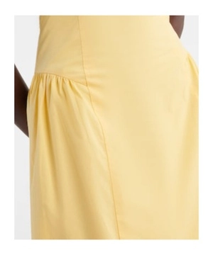 Posse Lindie Cotton Poplin Midi Dress