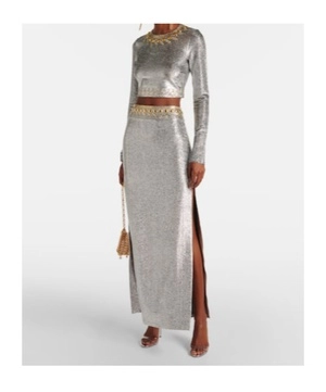 Rabanne Embellished Maxi Skirt