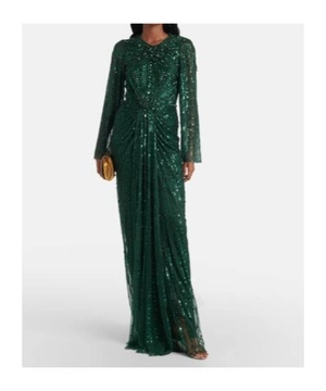 Jenny Packham Anja Sequined Gown