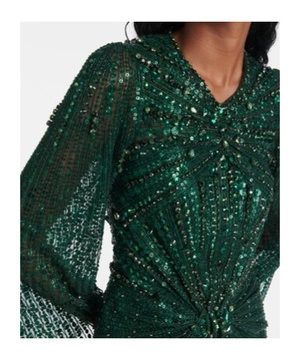Jenny Packham Anja Sequined Gown