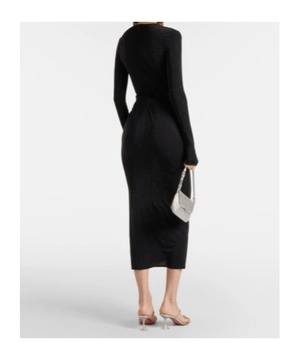 Alex Perry Crystal-embellished Jersey Maxi Dress