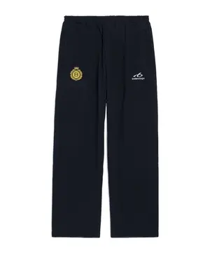 Balenciaga Soccer Baggy Sweatpants - Black