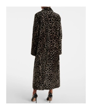 Dodo Bar Or Mlp Leopard-print Shearling Coat