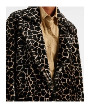 Dodo Bar Or Mlp Leopard-print Shearling Coat
