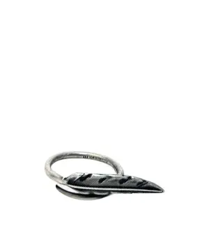 ANN DEMEULEMEESTER Berk Feather Ring - Ancient Silver