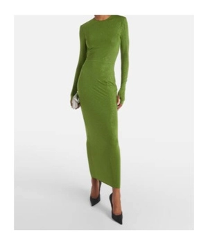 Alex Perry Crystal-embellished Jersey Maxi Dress