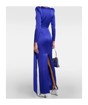 Alex Perry Draped Satin Gown
