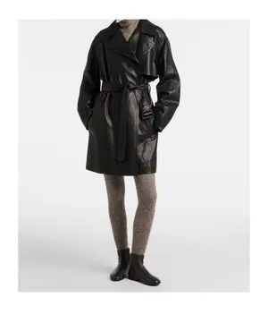 THE ROW Siempra Leather Coat