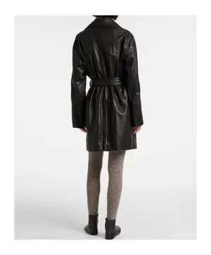 THE ROW Siempra Leather Coat