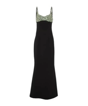 SAFIYAA LONDON Beatriz Embellished Gown - Black