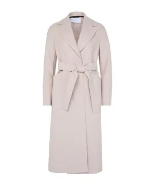 Harris Wharf London Long-sleeved Coat - Beige