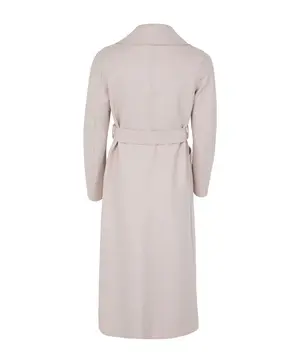 Harris Wharf London Long Sleeve Belted Coat