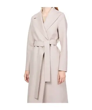 Harris Wharf London Long Sleeve Belted Coat