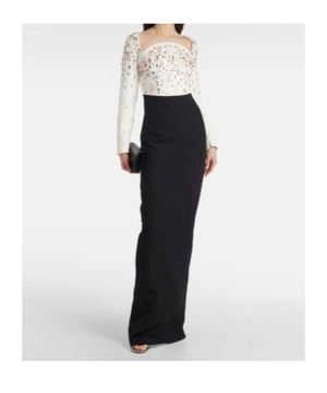 SAFIYAA LONDON Racha Embroidered Gown