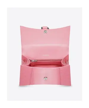 Balenciaga Hourglass Embossed Shoulder Bag