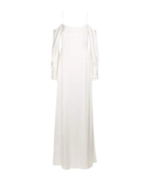 Galvan Valencia Silk Satin Gown