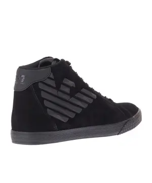 EA7 Lace-up High-top Sneakers