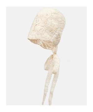 Magda Butrym Crochet Cotton Hood
