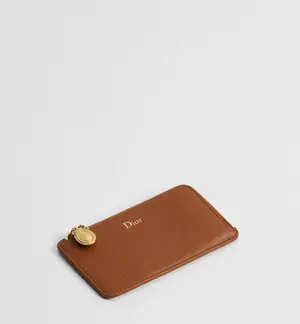 Dior Médaillon Cosmos Zipped Card Holder